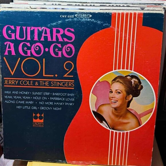Media | Jerry Cole The Stingers Guitaars A Go Go Vol 2 Vinyl 33rpm Vg ...